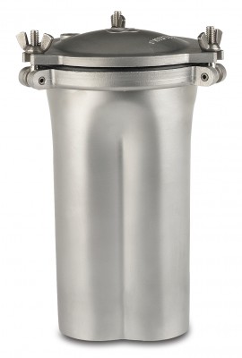 Waring SS510S Stainless Steel Blender Container with sealed cover, 33.8 ...