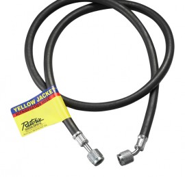 Yellow Jacket 16872 NHA-72 72" Ammonia Charging Hose, 1/4″ Str. fl. x 1 ...