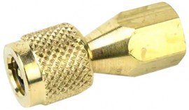 Yellow Jacket 19118 Quick Coupler, 1/4″ Female QC Str. x 1/4″ NPT Female