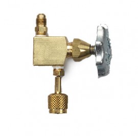 Yellow Jacket 40350 2-port valve with 1/4" QC female with CH14 ...