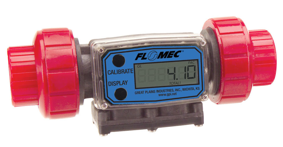 US Flomec TM300-N 3" NPT PVC Water Flow Meter 40-400 GPM (151-1514 LPM ...